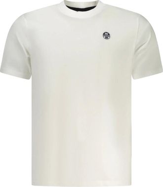 North Sails Homme, Tops, Blanc, Taille: S T-shirt &agrave; manches courtes