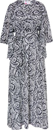 Izia Maxikleid mit Print Damen schwarz