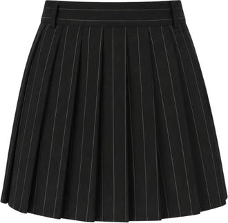 Mar De Margaritas Sienna Kurzer Faltenrock - - Skirts - Damen - Schwarzk - S