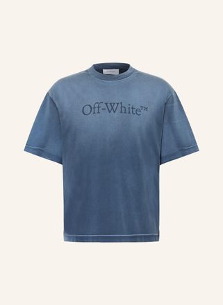 Off-white T-Shirt blau
