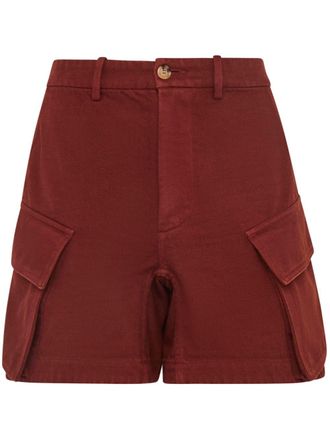 J.W.Anderson short à poches cargo - Rouge