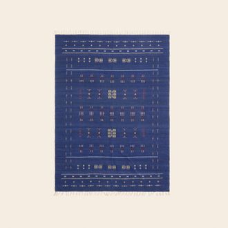 Madura Tapis De Sol Arsalane Bleu outremer - BLEU