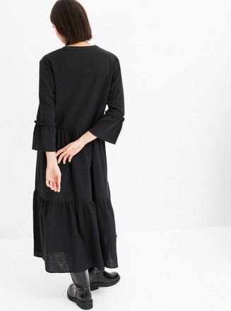 Bonprix Maxikleid f&uuml;r Fr&uuml;hjahr und Sommer, aus reiner Baumwolle, Oversize-Fit