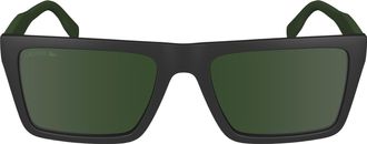 Lacoste L6009S 002 MATTE BLACK 56/19/145 Herren Sonnenbrillen