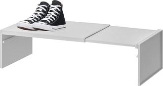 Generic Ausziehbares Schrankregal - Platzsparendes Küchenstapelregal, Rutschfester Vorratsregal Organizer | Leichtes, Robustes Etagenregal für Spüle, Kleiders