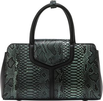 Faina Handtasche Handtasche Frauen Gr&uuml;n Schwarz