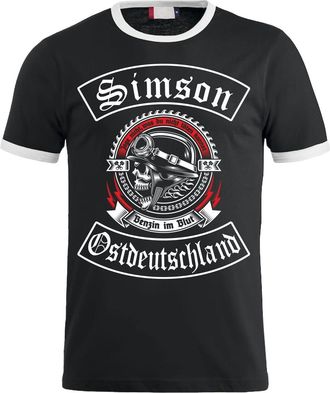 Spass Kostet T-Shirt Benzin im Blut Simson Ostdeutschland Gr&ouml;sse S - XXXL simsontreffen Ost
