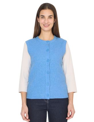 Cecil Damen Rippstruktur Weste