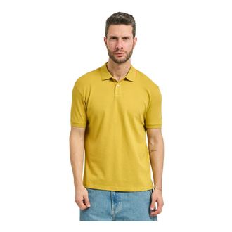 Suns Homme, Tops, Jaune, Taille: M Polo en piqu&eacute; stretch