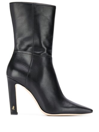 Jimmy Choo London Merle Stiefel, 100mm - Schwarz