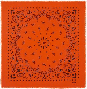 Kujten Grand bandana cachemire imprim&eacute; - Grand Bandana Hachiko