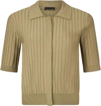 Liu Jo Femme, Pulls, Vert, Taille: 44 FR Better Cardigan