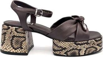 Jeannot Femme, Chaussures, Gris, Taille: 39 EU Tj563 Sandalo