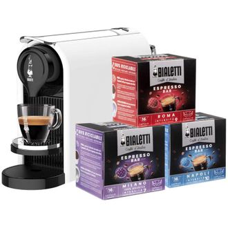 Bialetti Gioia Plus Halbautomatisch Pad-Kaffeemaschine 0,5 l