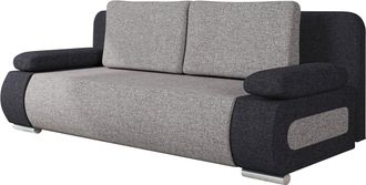 Mirjan24 Schlafsofa Emma, Sofa mit Bettkasten und Schlaffunktion, freistehendes Bettfofa, Couchgarnitur, Schlafcouch, Couch vom Hersteller (Soul 20 + Soul 17)