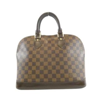 Louis Vuitton Sac &agrave; main en toile enduite Pre-owned - Femme - Pre-owned - Brun - Taille: ONE Size