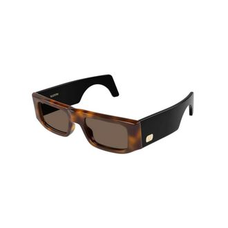 Valentino Garavani Lunettes de soleil Shield - unisex - Accessoires - Brun - Taille: ONE Size