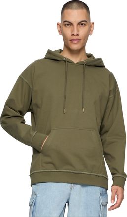 Urban Classics Herren Kapuzenpullover Oversized Sweat Hoodie,Grün (olive), XXL