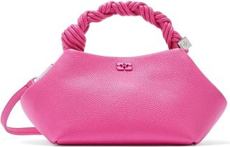 Ganni Femme, Sacs, Rose, Taille: ONE Size Bou Bag Small Grained