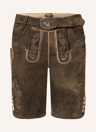 Spieth & Wensky Trachten-Lederhose Everest braun