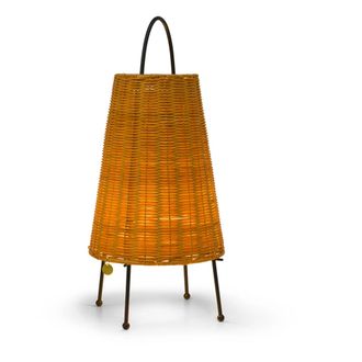 Ferm Living Lampe &agrave; poser Porti en rotin Ferm Living