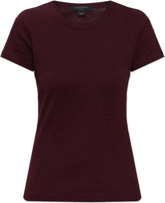 AllSaints Femme, Tops, Rouge, Taille: 36 FR Stevie T-Shirt