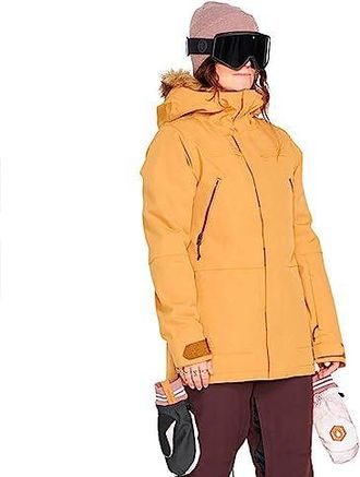 Volcom Shadow Ins Jacket Veste, Caramel, XS Femme