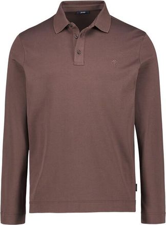 Joop Herren Polo-Shirt braun Baumwoll-Jersey