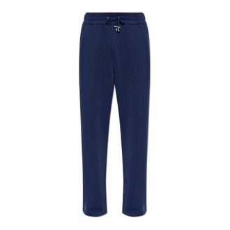 Balmain Homme, Pantalons, Bleu, Taille: XL Bas de jogging en coton
