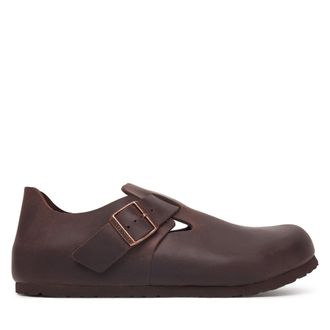 Birkenstock Halbschuhe Birkenstock London 166531 Dunkelbraun