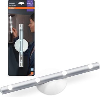 Osram LEDSTIXX LED Stableuchte 6500K, Batteriebetriebene LED Stablampe mit Aluminiumgehäuse, Kaltweiß, IP20, Inkl. Batterien