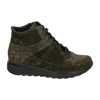 Durea Sportliche Gr&uuml;ne Nubuk Damenschuhe - - Shoes - Damen - Gr&uuml;n - 38 1/2 EU