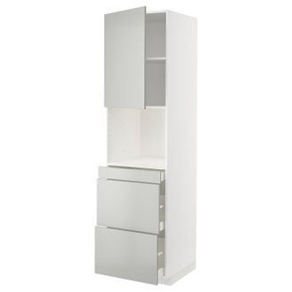 IKEA METOD / MAXIMERA HS f Kombimikro m Tür/3 Schub