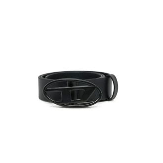 Diesel Homme, Accessoires, Noir, Taille: XL Oval D Leather Belt