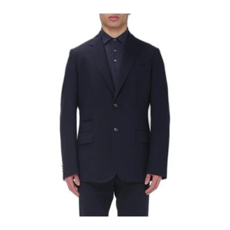 Fay Woll-Sakko mit Einreiher - - Jackets - Herren - Blau - XL