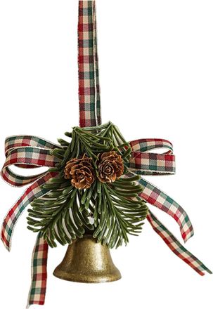 Generico Weihnachtsglocken f&uuml;r die T&uuml;r, Bauernhausstil f&uuml;r den Au&szlig;enbereich, dekorative Weihnachtsglocken, f&uuml;r Innen- und Au&szlig;enbereich, B&uuml;ro, Wohnzimmer, Esszi