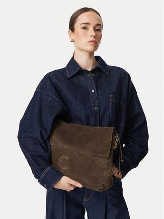Coccinelle Handtasche V9G Coccinelleldia Suede Bim E1 V9G 13 03 01 Khakifarben