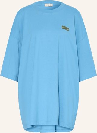 American Vintage American Vintage Oversized-Shirt Gixy blau