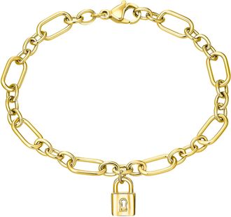 s.Oliver Armband 925 Sterling Silber/Edelstahl für Damen, Armschmuck, Motiv, Kommt in Schmuck Geschenk Box