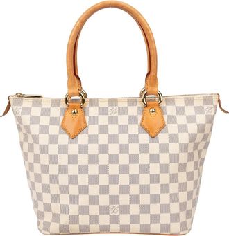 Louis Vuitton Crossbody Bags - Louis Vuitton Damier Azur Monogram Saleya PM Handb - Gr. unisize - in Weiß - für Damen