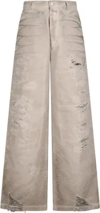 Acne Studios Homme, Jeans, Beige, Taille: L Mended Pantalons
