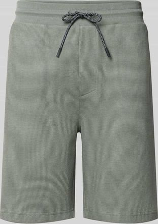 Lerros Shorts mit Strukturmuster und Tunnelzug