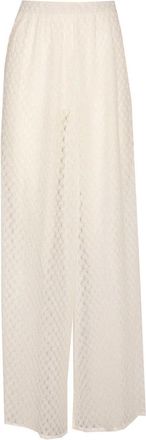 Missoni Pantalons D&eacute;contract&eacute;s - Blanc