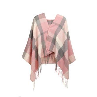 Miss Lulu Damen Schal Winter übergroßer Quadratisch Deckenschal Karo Tartan Streifen Weich mit Fransen für Herbst Winter Weihnachten