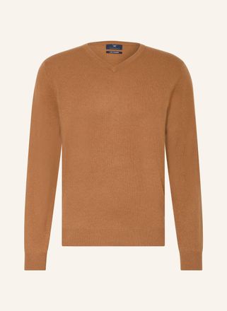 Strokesman's Strokesmans Cashmere-Pullover braun