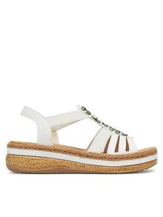 Rieker Sandalen V0920-80 Weiß