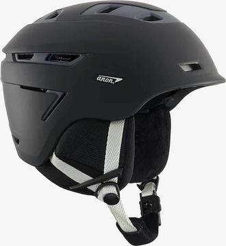 Anon W Omega MIPS Schwarz - Hochwertiger sportlicher Damen MIPS Ski- und Snowboardhelm, Größe S - Farbe Black