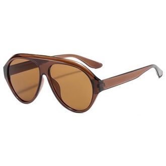 Generic Lunettes De Soleil D&eacute;coratives For Hommes, Id&eacute;ales For Les Vacances, D&eacute;placements En Plein Air Et Sports(Orange)