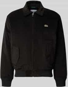 Lacoste Bomberjacke mit Logo-Applikation