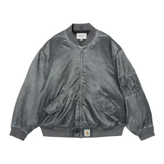 Carhartt Work in Progress Bomber Orman - Homme - Vestes - Gris - Taille: M